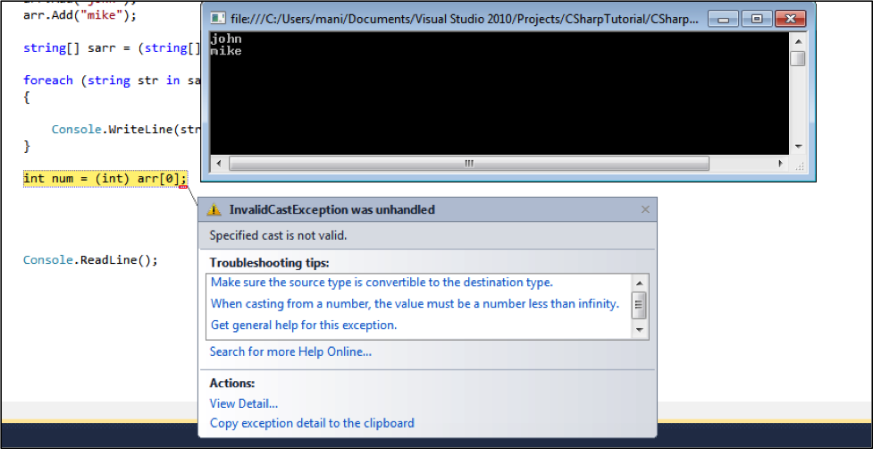 Lists, Queues, Stacks & Sets in C# | Go4Expert