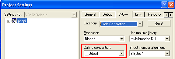Dll Wrapper: Making our own psapi.dll with .DEF | Go4Expert